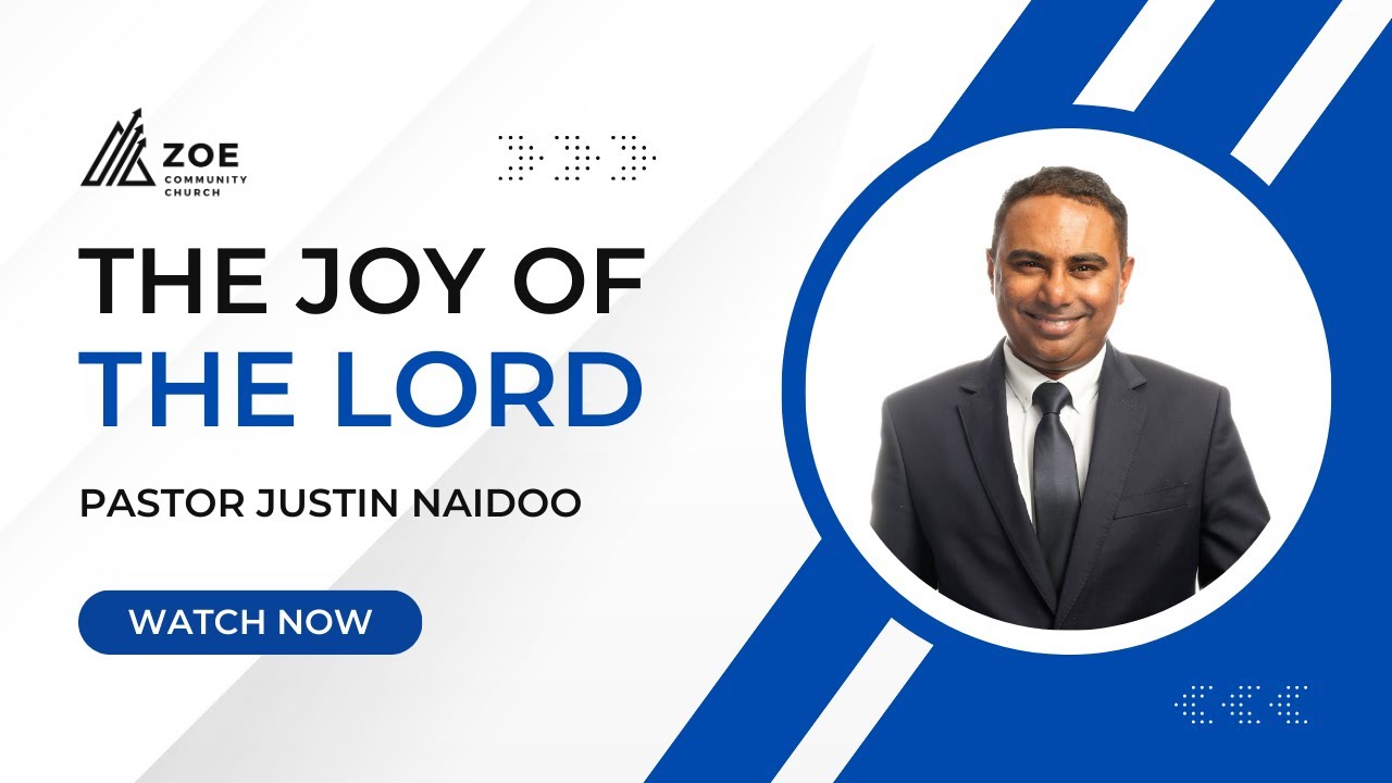 The Joy of the Lord - Audio Sermon - Pastor Justin Naidoo - YouTube