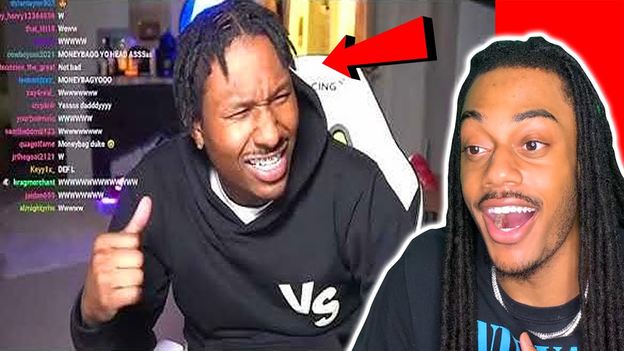 DUKE DENNIS SHOWING HIS DREADS LIVE REACTION! 🤯 - YouTube