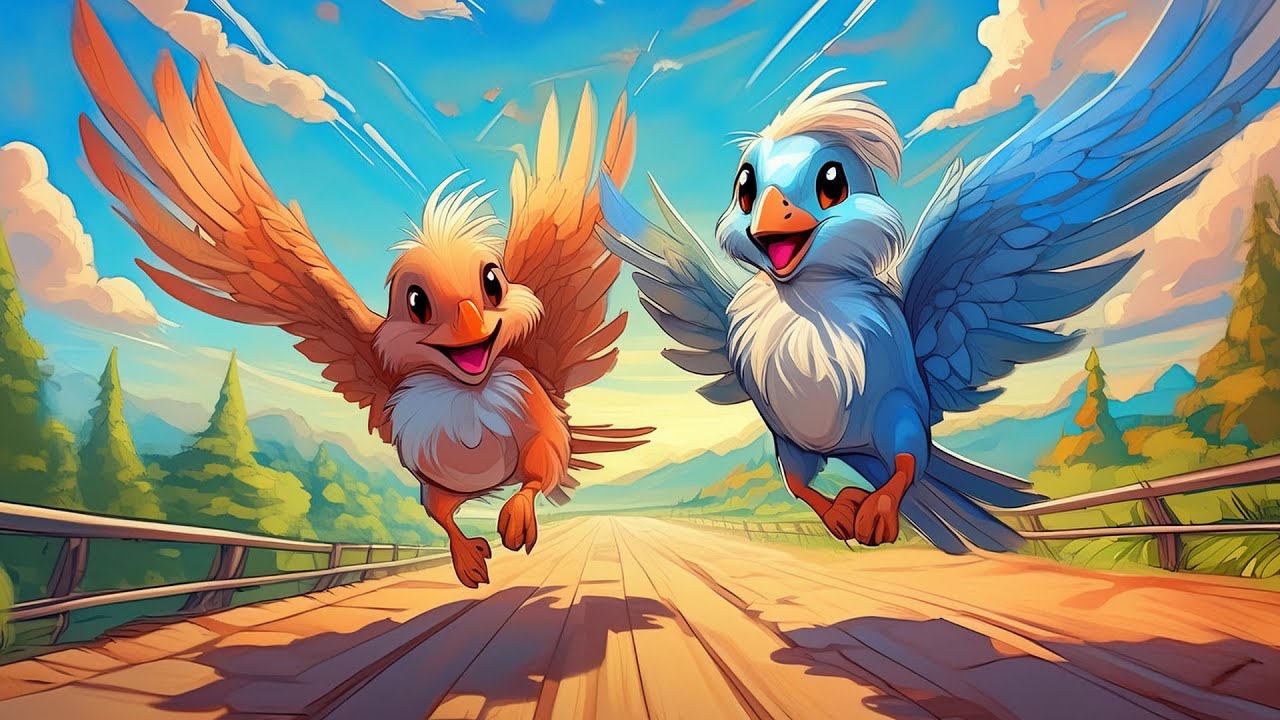 Song for kids - Birds on the Run - YouTube