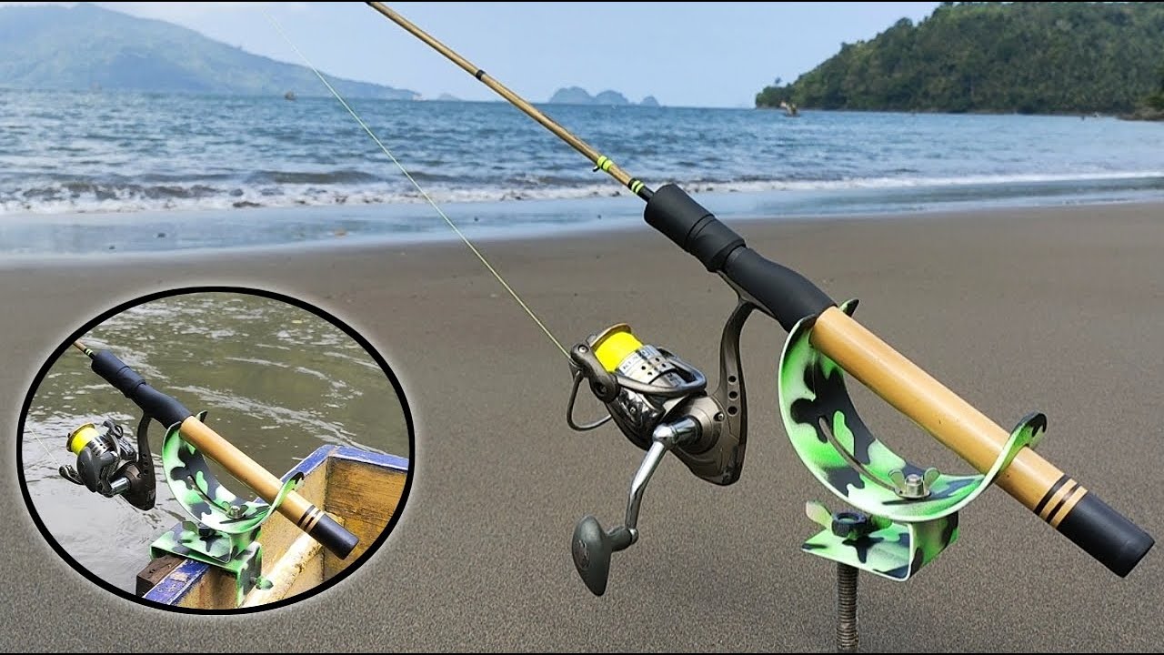 Ide Bagus Membuat Penyangga Joran Pancing Dengan Mudah _ 1OO% Diy ...