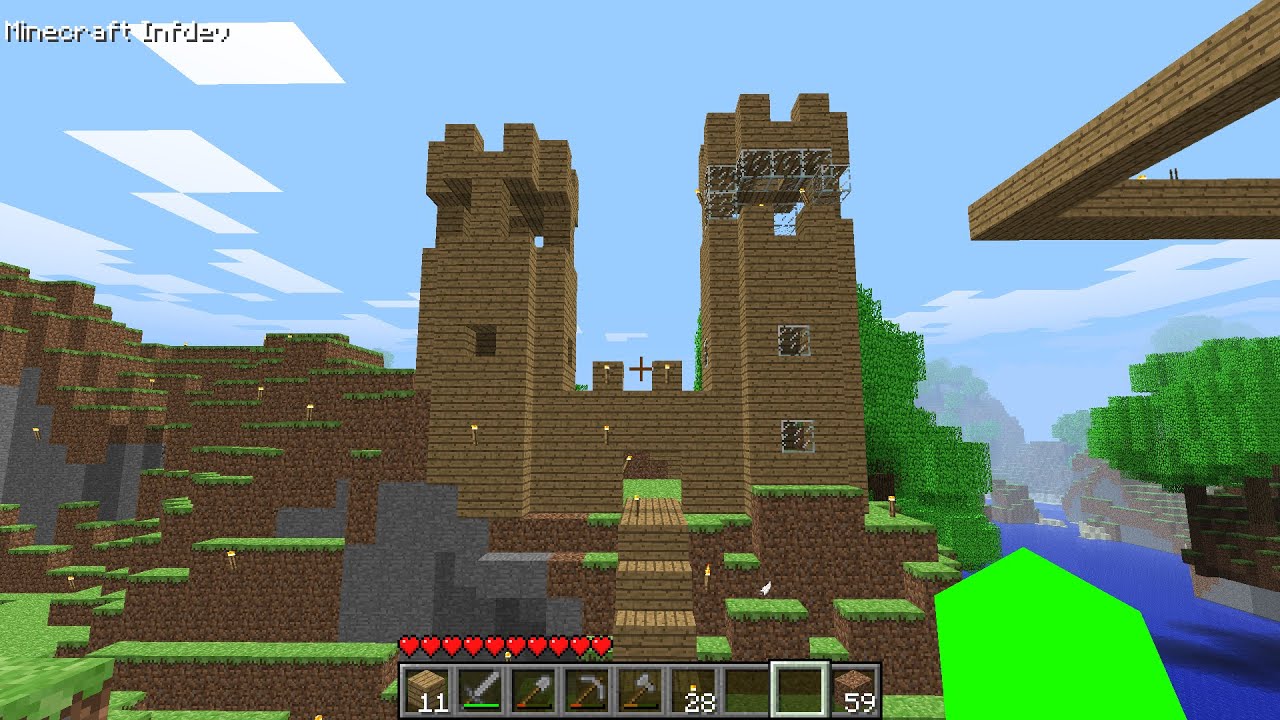 I'm back! - Minecraft Infdev Survival #8 - YouTube