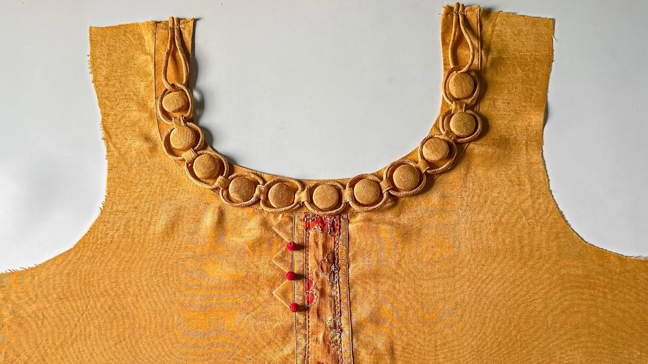 💥New Round Neck Sewing tips and tricks basic for neck design cutting ...