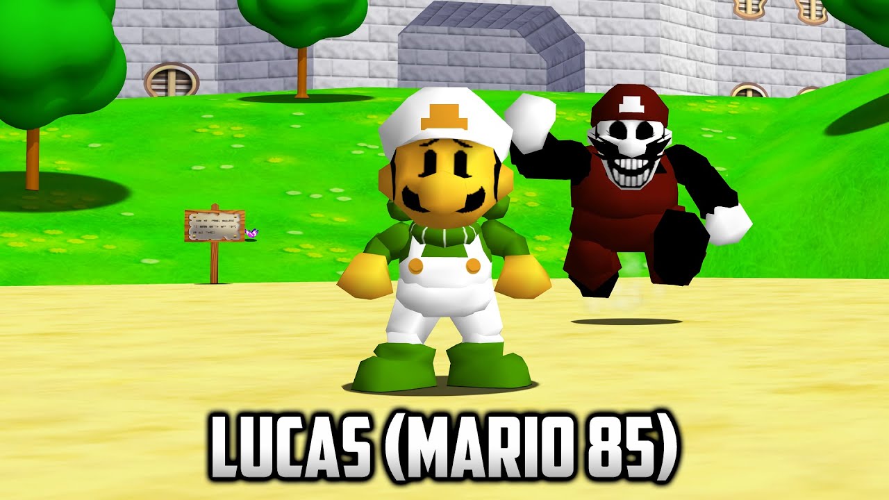 ⭐ Super Mario 64 PC Port - Lucas (Mario 85) - YouTube