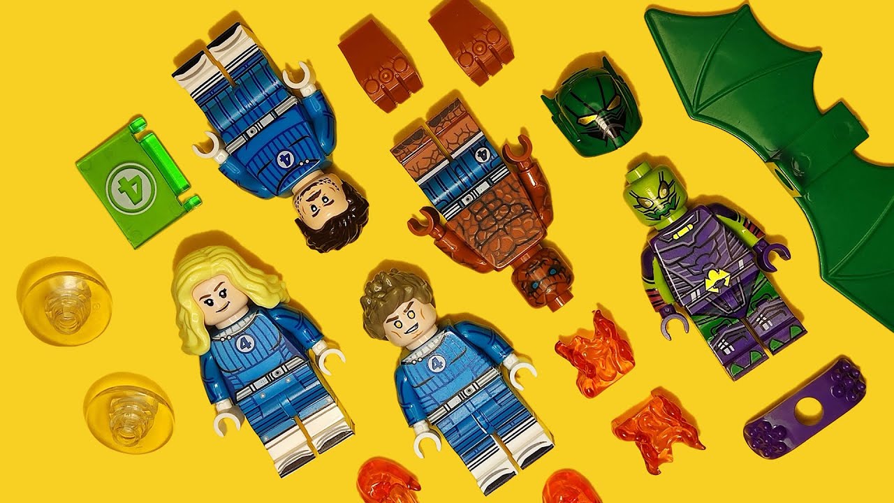 LEGO The Fantastic Four: First Steps & Annihilus | Unofficial ...