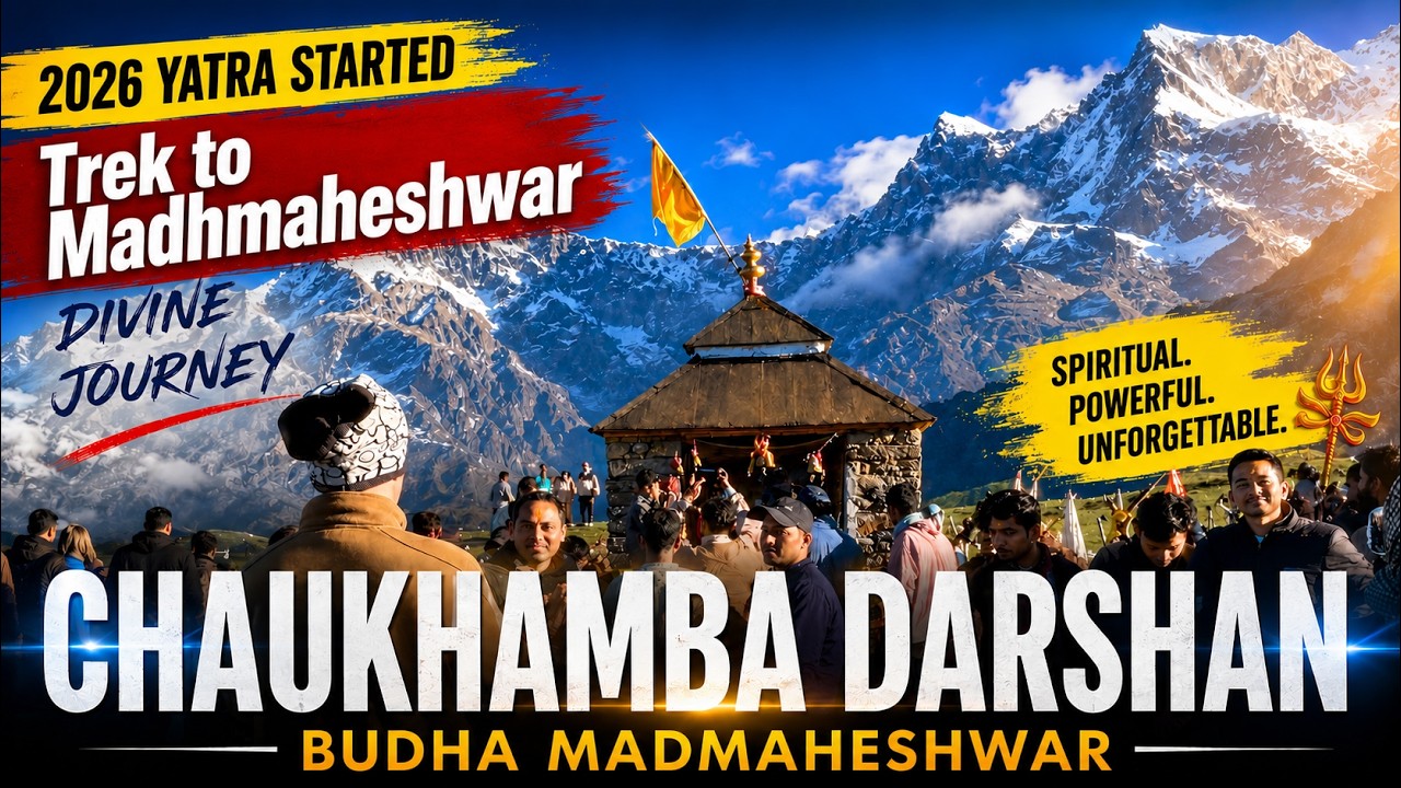 Chaukhamba Darshan | A Trek to Budha Madmaheshwar: Where Mountains Meet ...