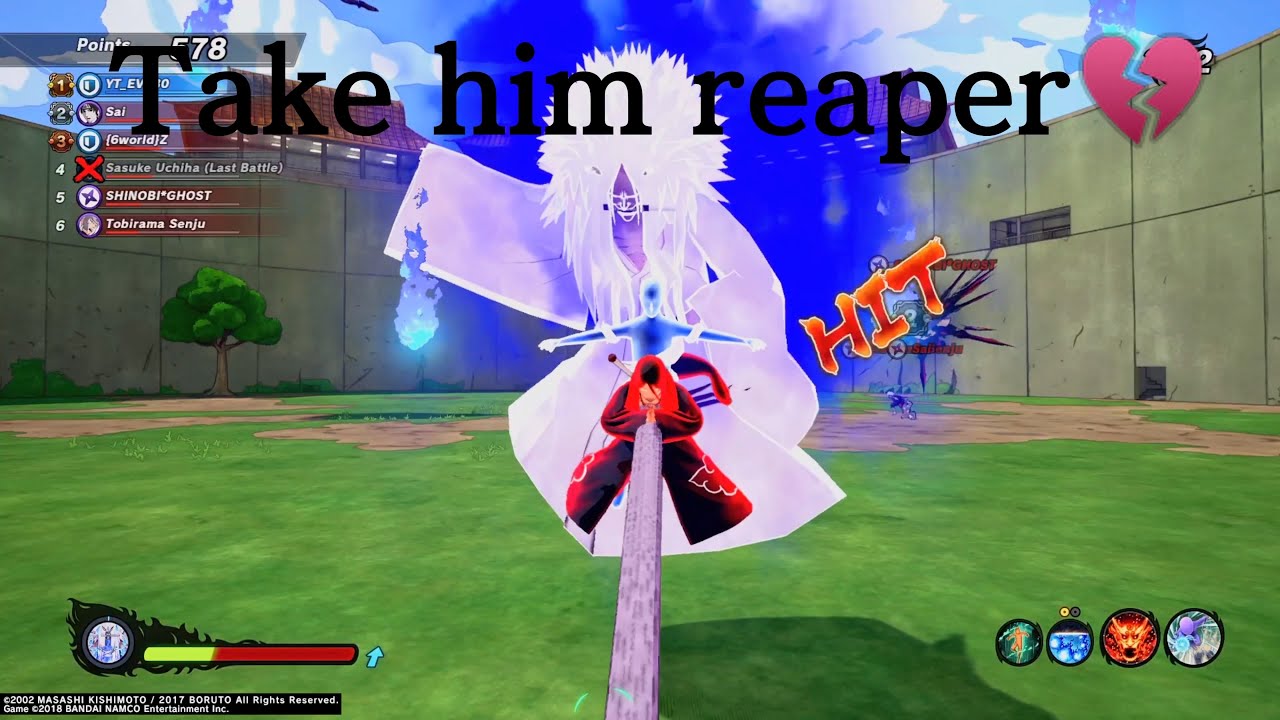 BEST REAPER BUILD IN SHINOBI STRIKERS - YouTube