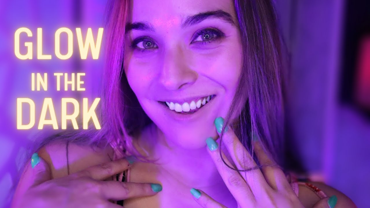 ASMR These Glow Triggers Will Put You To Sleep | Dark Lighting | Light ...