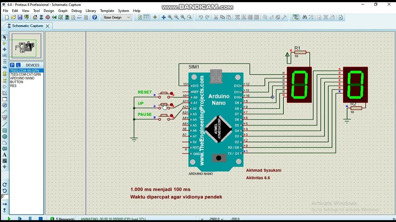 Aktivitas 6.6 7Segment common anoda dan katoda - YouTube