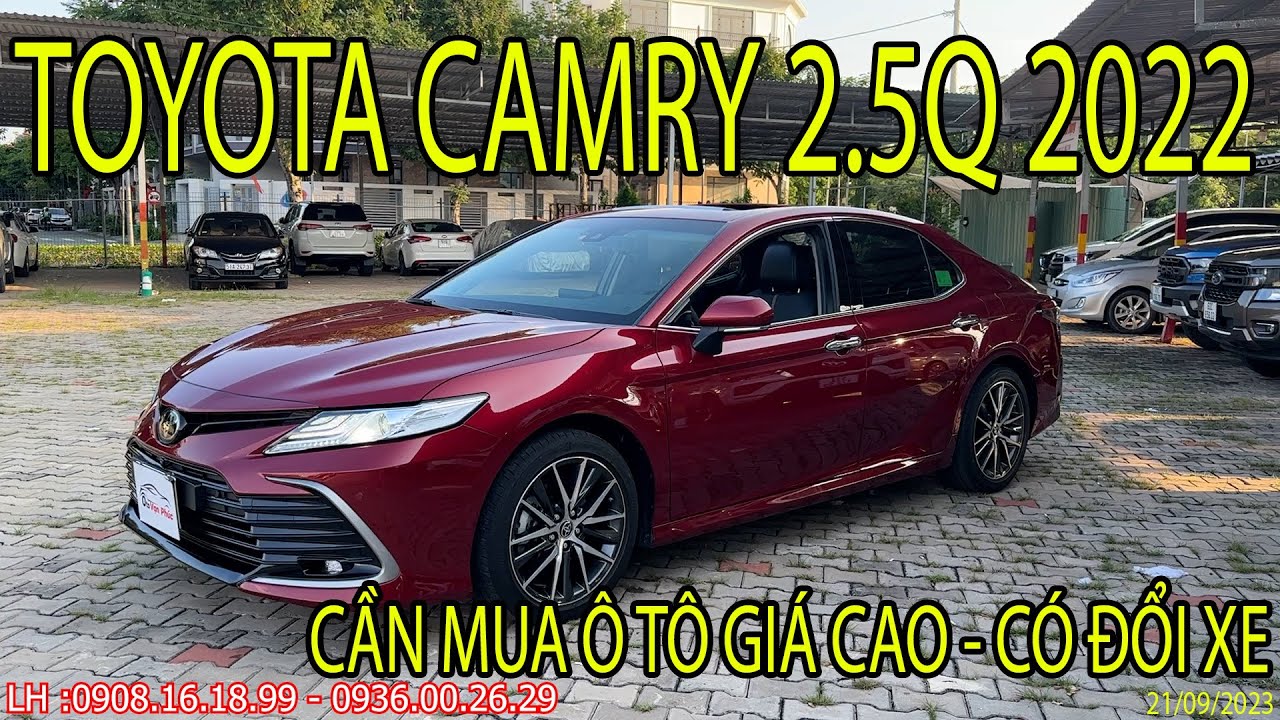 Camry 2.5Q 2022 Siêu mới 99% , Full công nghệ , Siêu An Toàn với Toyota ...