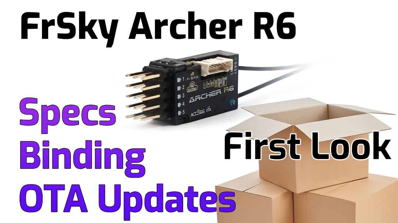 FrSky Archer R6 Receiver First Look - YouTube