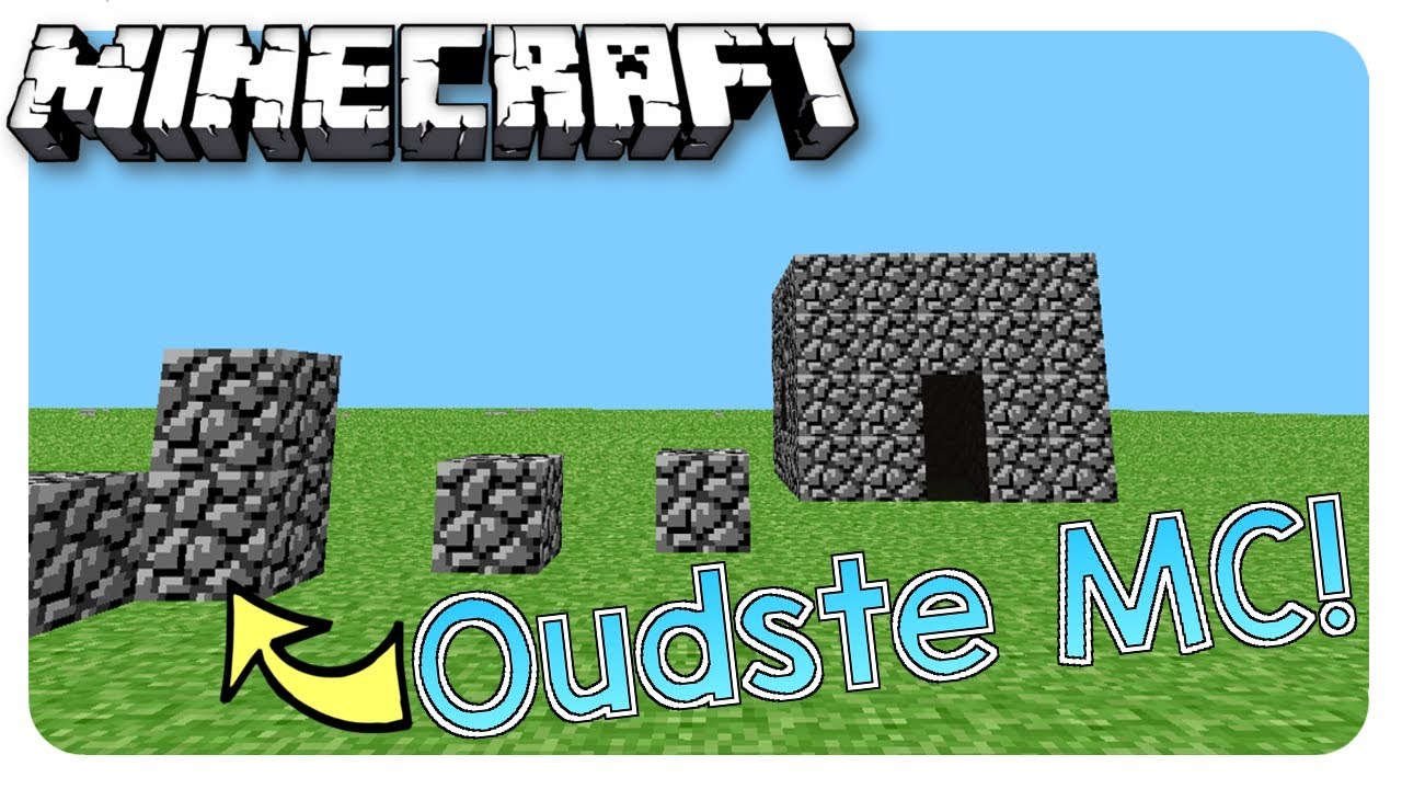 OUDSTE MINECRAFT OOIT!??? Hoe speel je SNAPSHOTS (1.13) en OUDE VERSIES ...