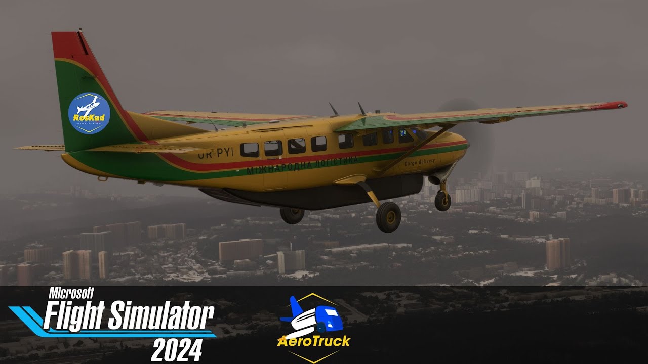 MSFS24 кар'єра: купили Караван і він літає! - YouTube