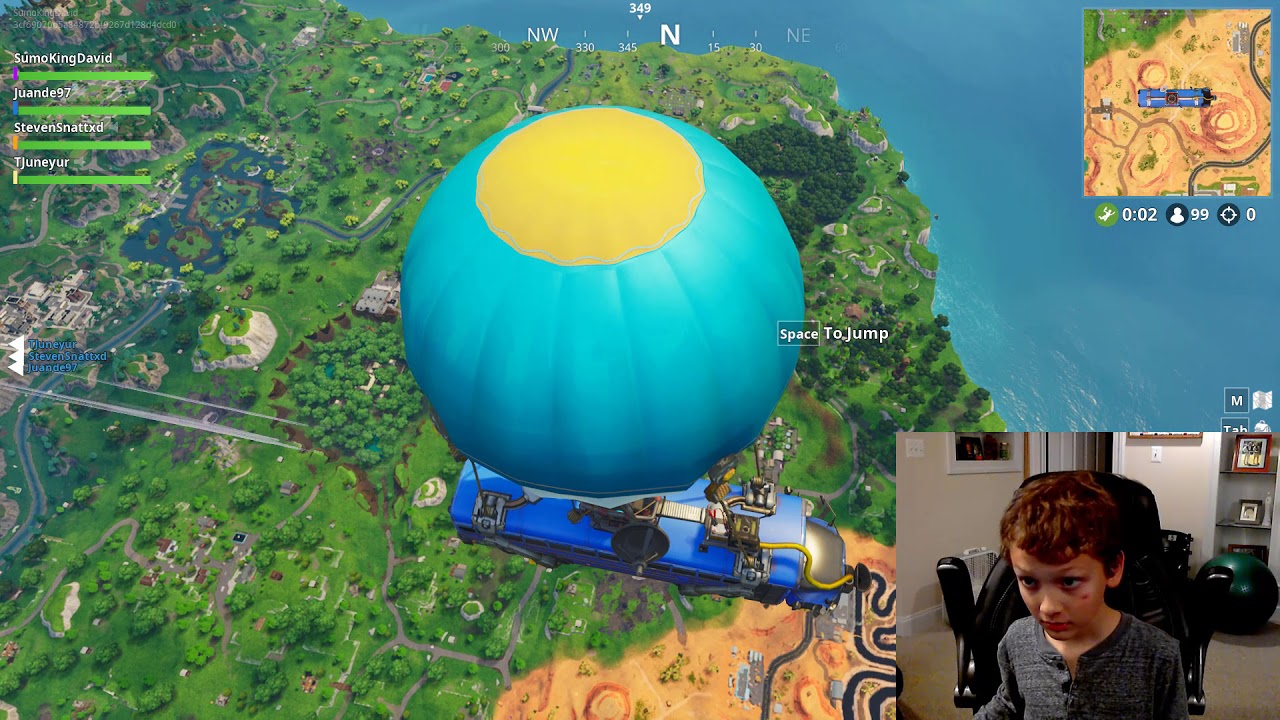 Playing Fortnite with David - YouTube