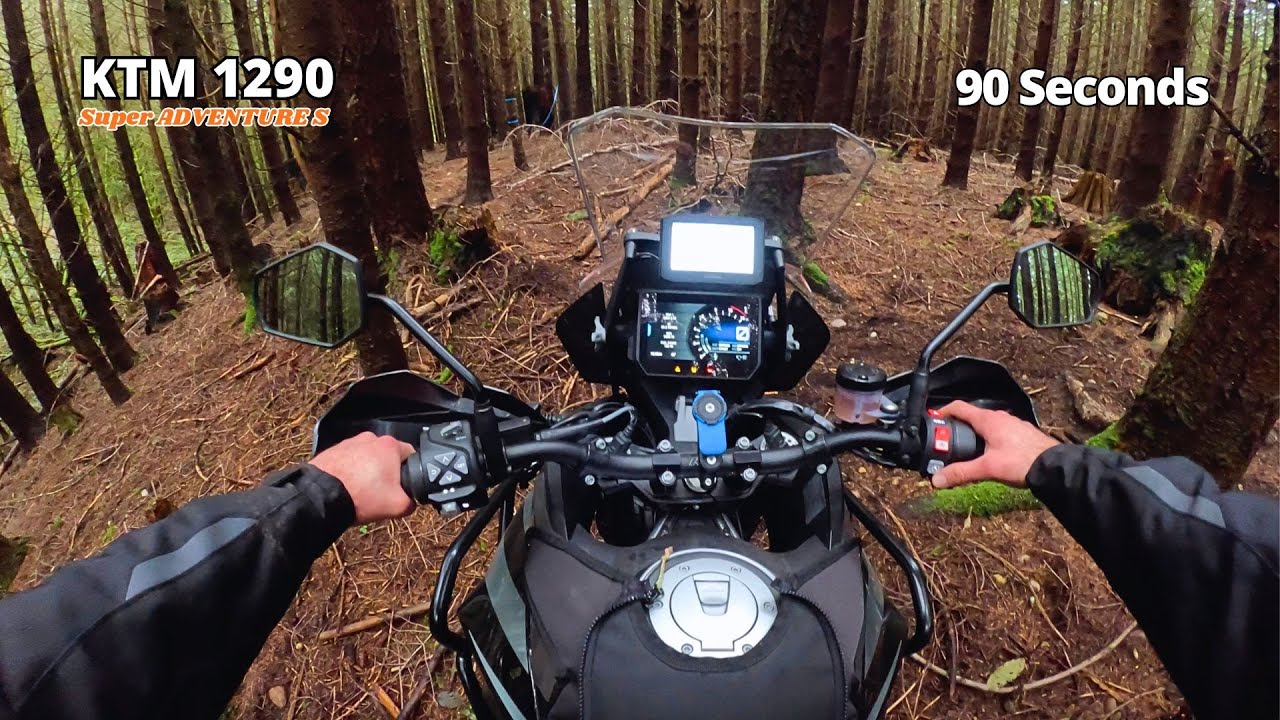 90 Seconds Off-Road on a KTM 1290 - YouTube
