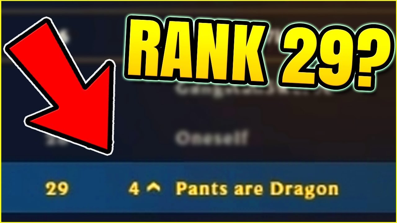 RANK 29?? 800 LP MIGHT ACTUALLY BE POSSIBLE... - Challenger to RANK 1 ...