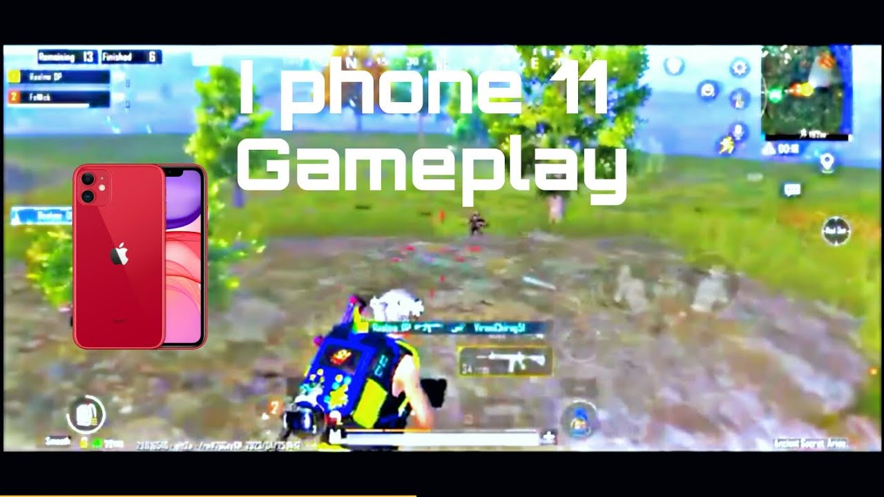 I phone 11 gameplay | best device for pub g | pub g mobile / bgmi - YouTube
