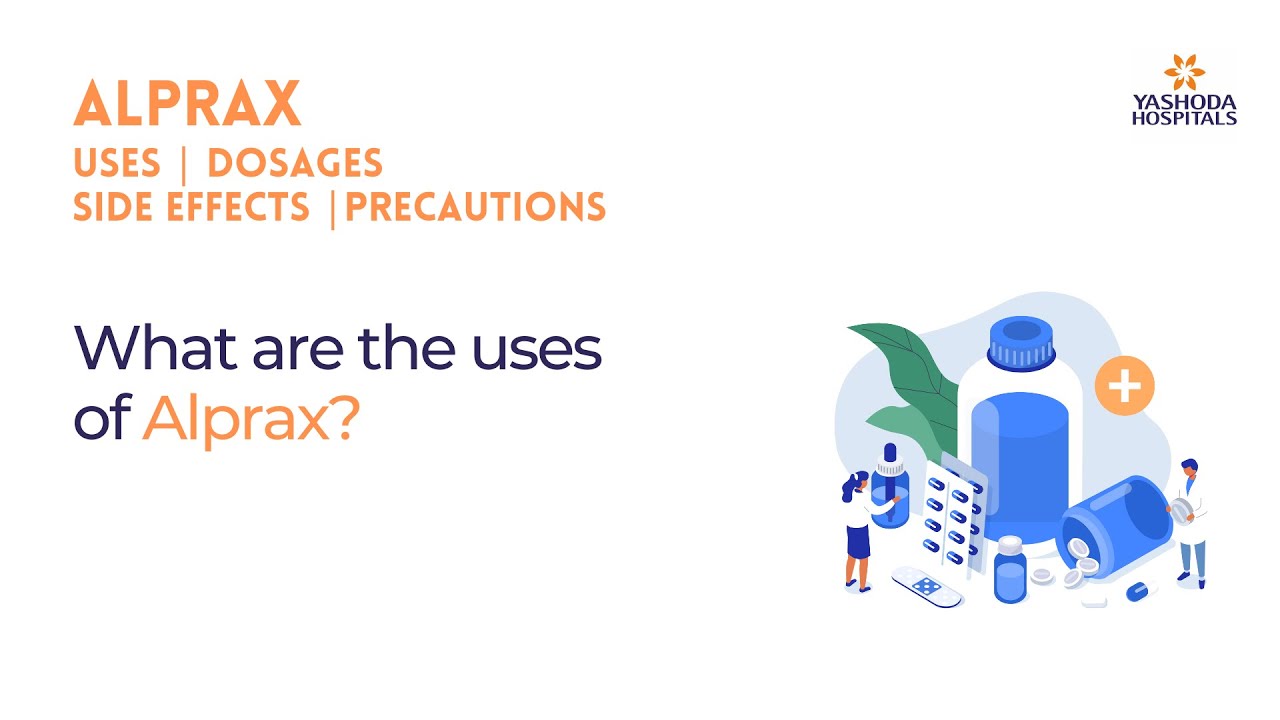 What are the uses of Alprax? - YouTube