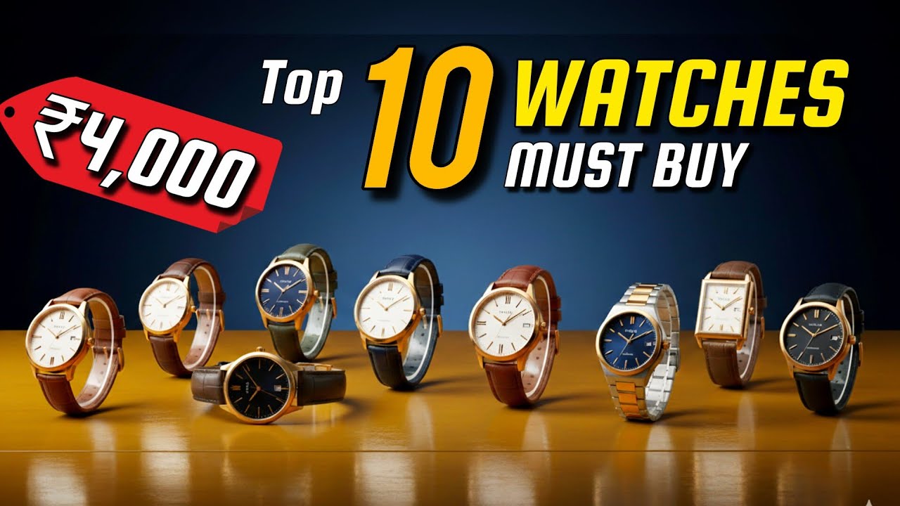Top 10 Best watches Under 2000₹ –4000₹ in india | Timex and Casio ...