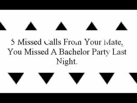 5 missed calls - funny joke - YouTube