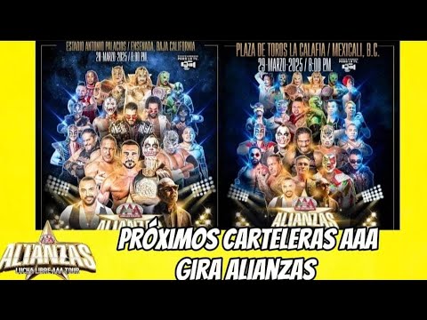 Próximas carteleras de Triple AAA Alianzas En Baja California|Lady ...