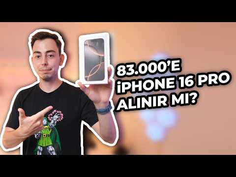 iPhone 16 Pro Max katili iPhone 16 Pro kutu açılımı!