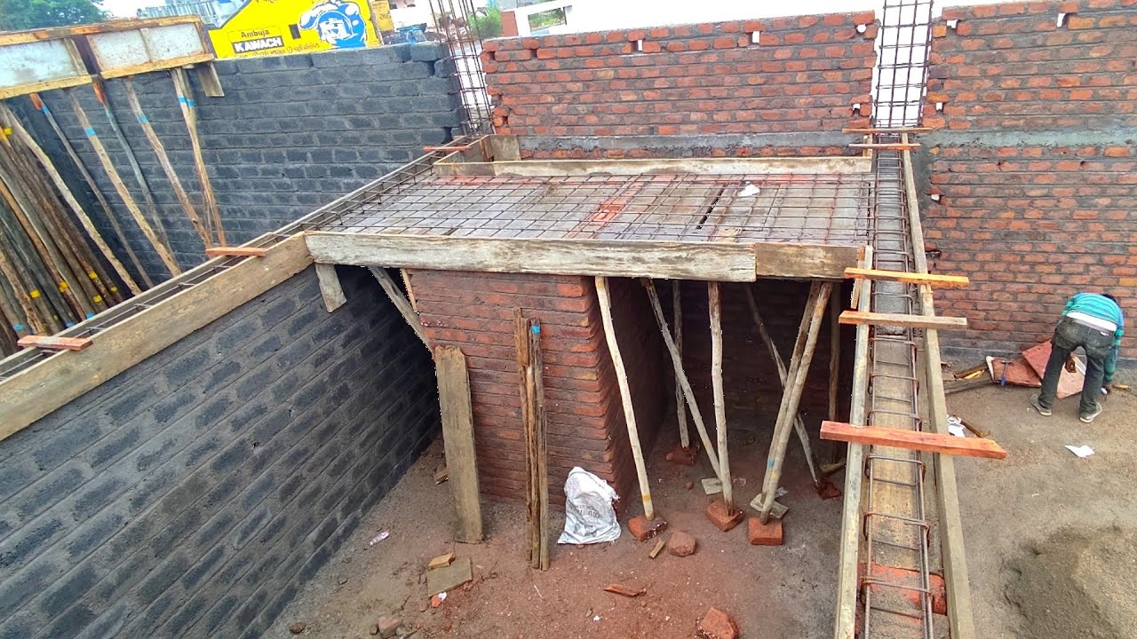 Bathroom Slab Work in Construction | Construction Highlights ...