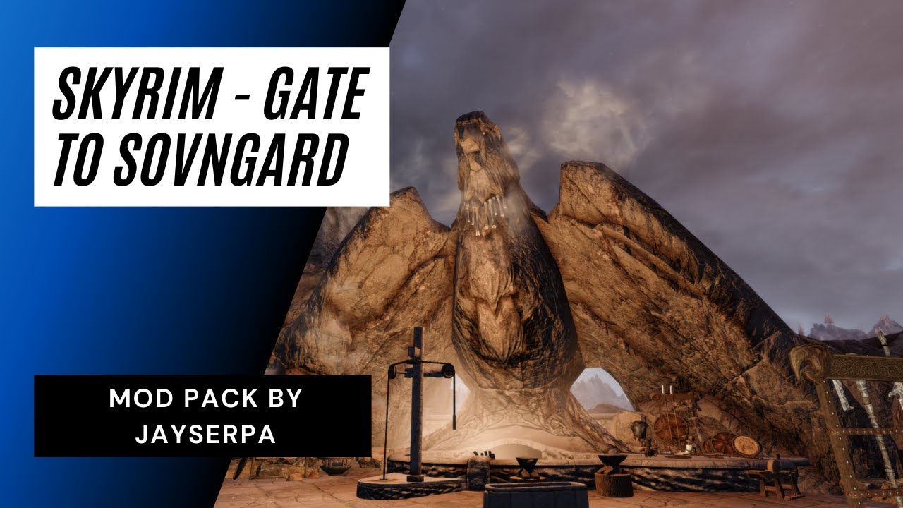 Skyrim - Gate to Sovngard Mod Pack by JaySerpa - YouTube
