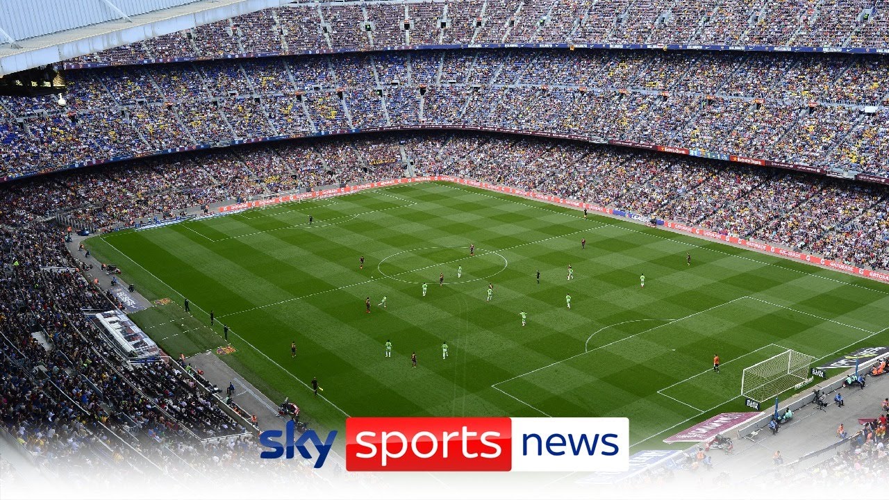 World record crowd of 90,000 spectators gather to watch women's ...