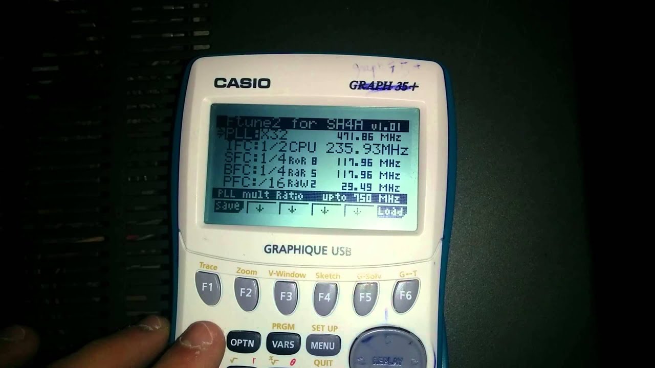Ftune Casio Graph 35+ - YouTube