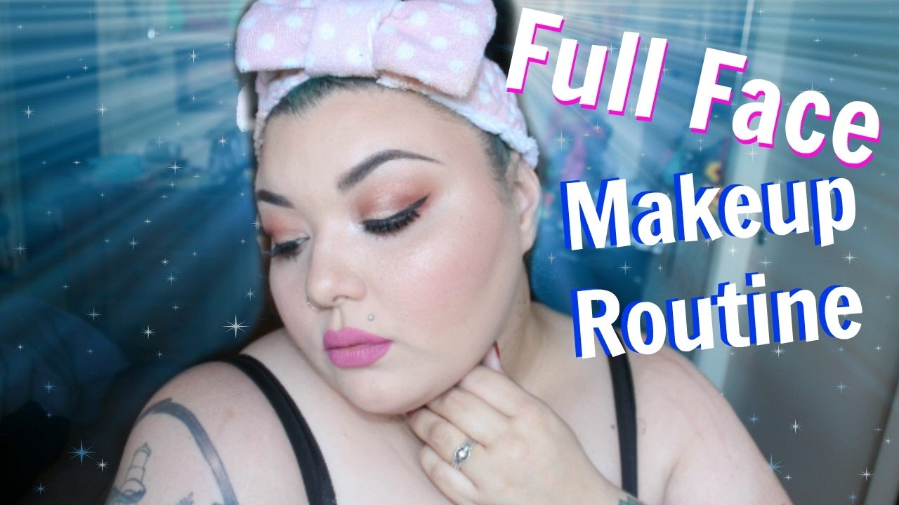 My Full Face MakeUp Routine | Chatty | JessieRetro - YouTube