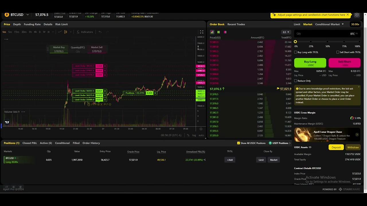 Dollar Cost Average Tool for APEX Pro DEX Crypto Exchange - YouTube