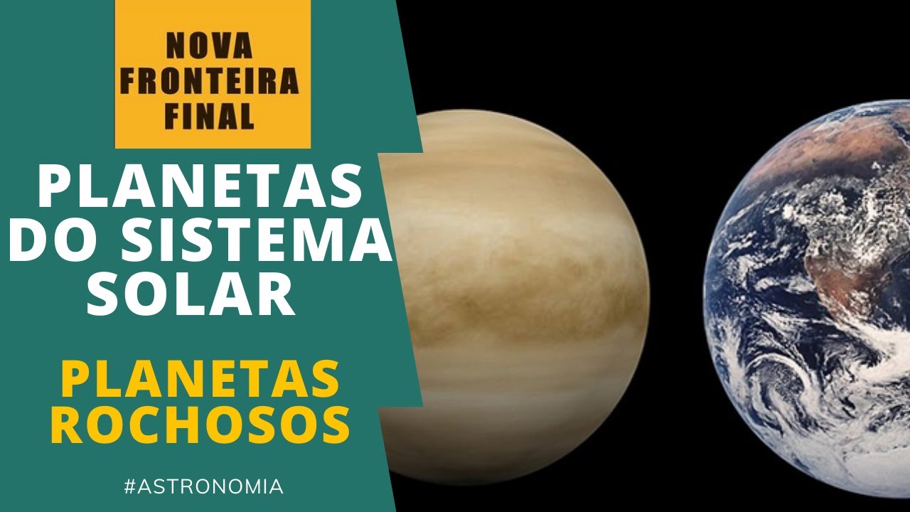 Os Planetas do Sistema Solar Parte 1 - Planetas Rochosos - YouTube