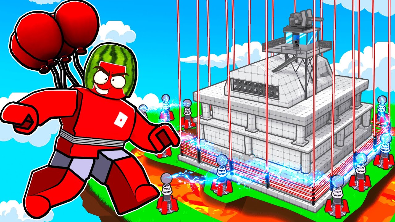 Building MOST SECURE BASE In Roblox - YouTube