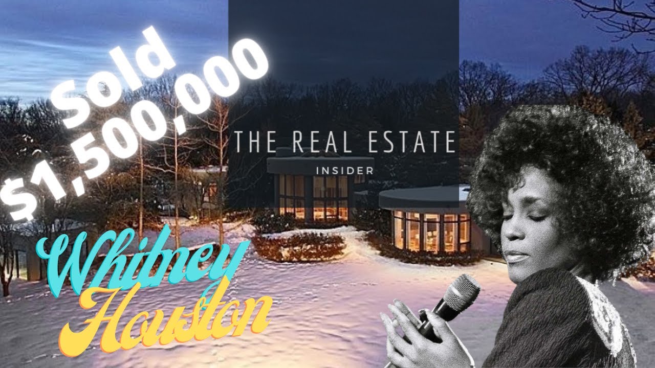 Whitney Houston Mansion In New Jersey | "The Real Estate Insider" - YouTube