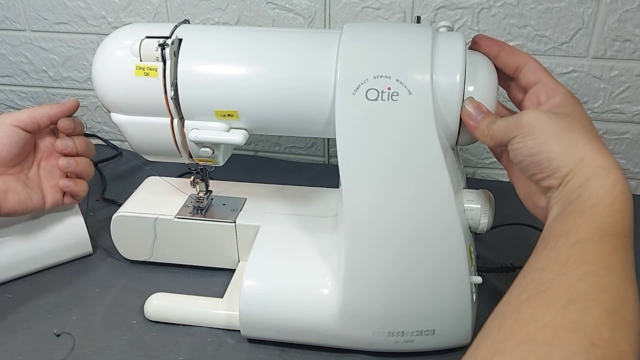 Cách sử dụng máy may singer Qtie- máy may Lan Hương 0981037890 - YouTube