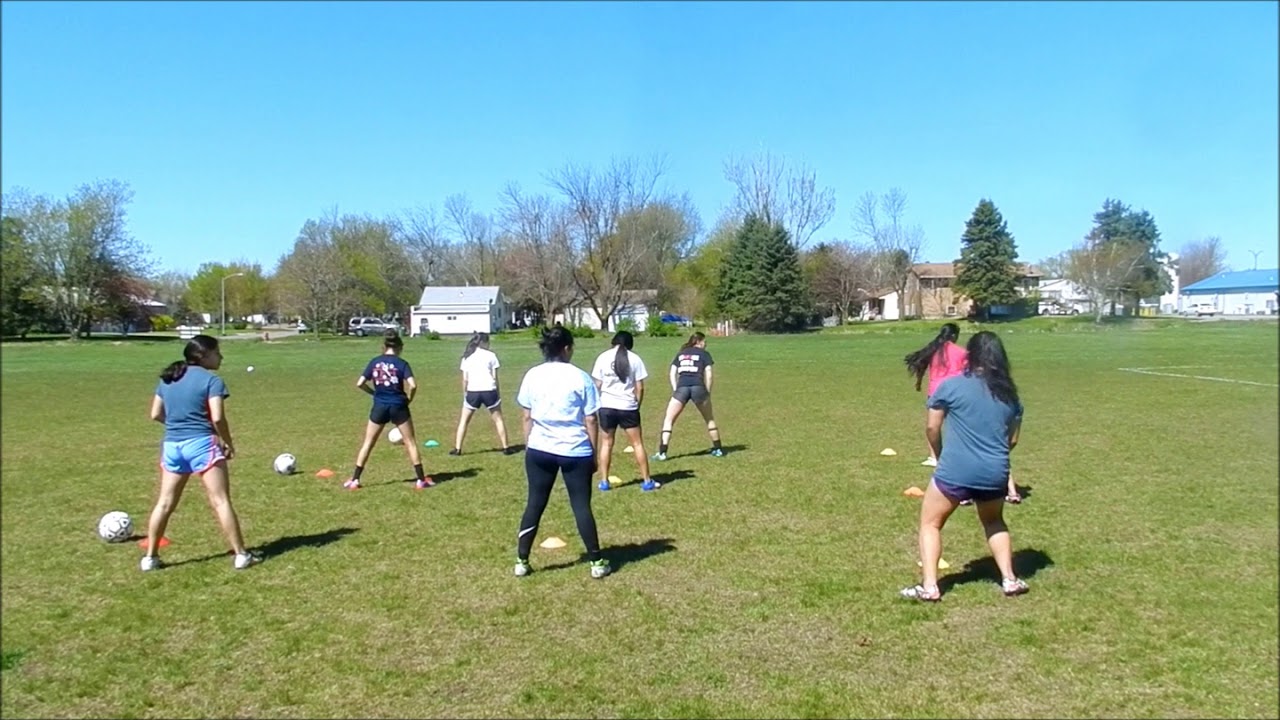 Principles of defending - pressure cover balance - YouTube