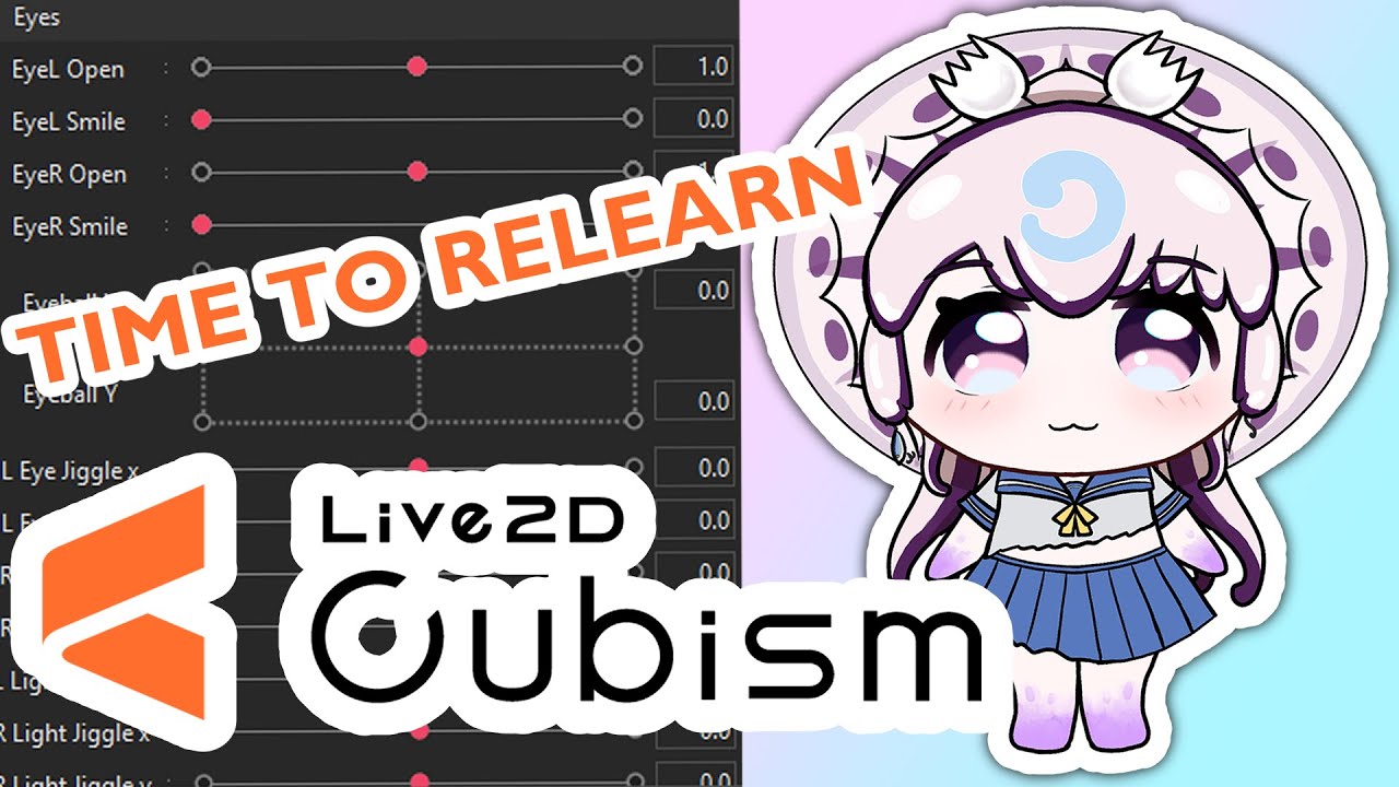 【LIVE2D】Starting to Rig the Chibi Model - YouTube