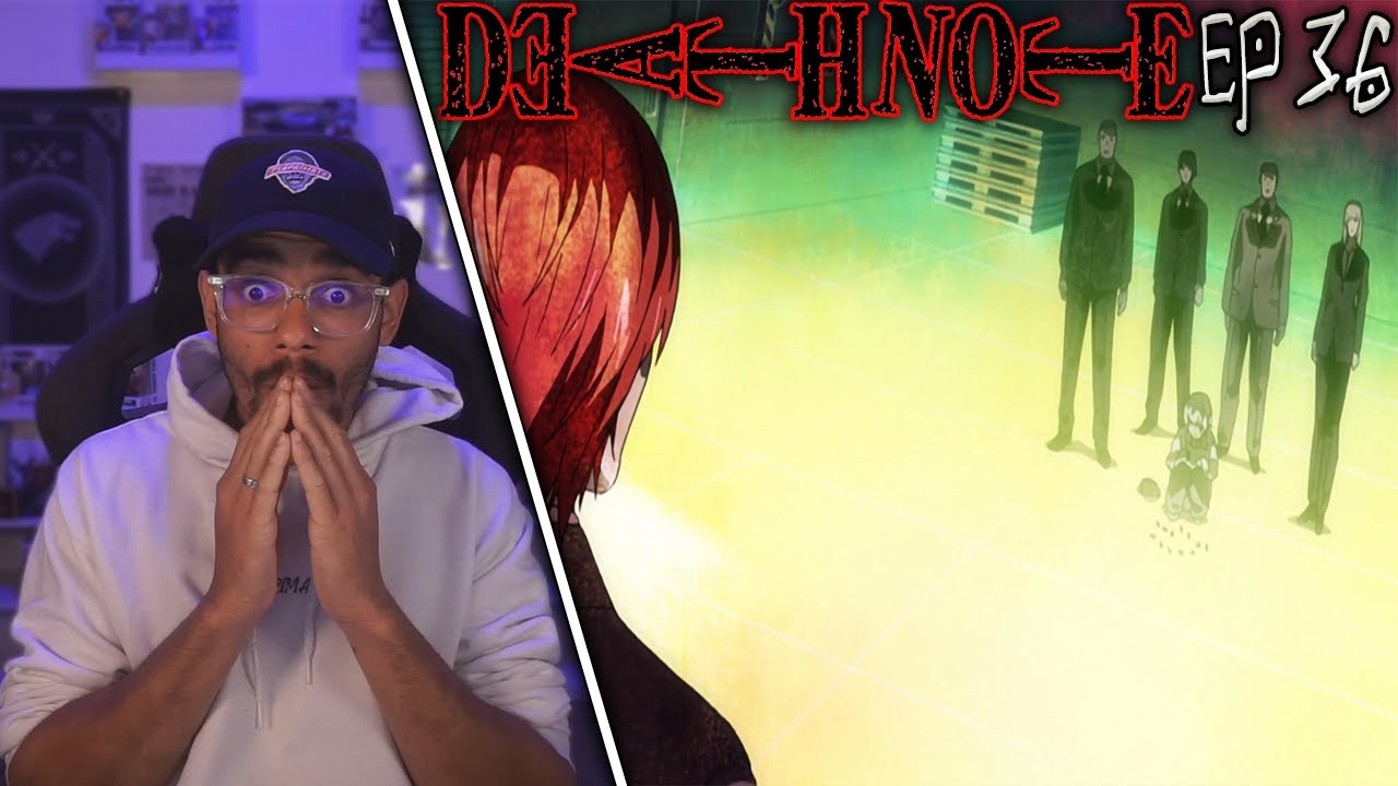 Death Note: Season 1 Episode 36 Reaction! - Face to Face - YouTube