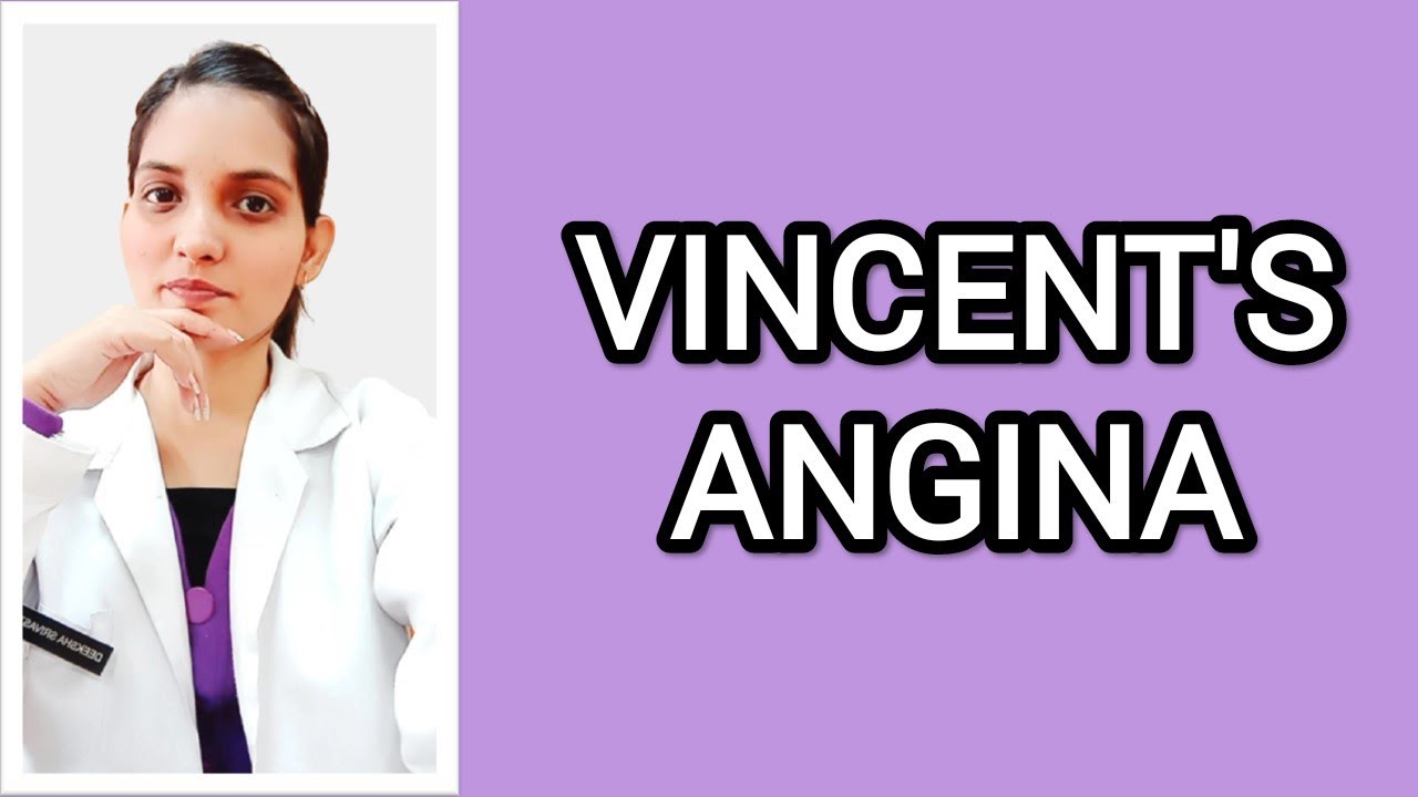 ||VINCENT'S ANGINA -SURGERY||EXPLAINED WITH HANDWRITTEN NOTES|| ||Dr ...