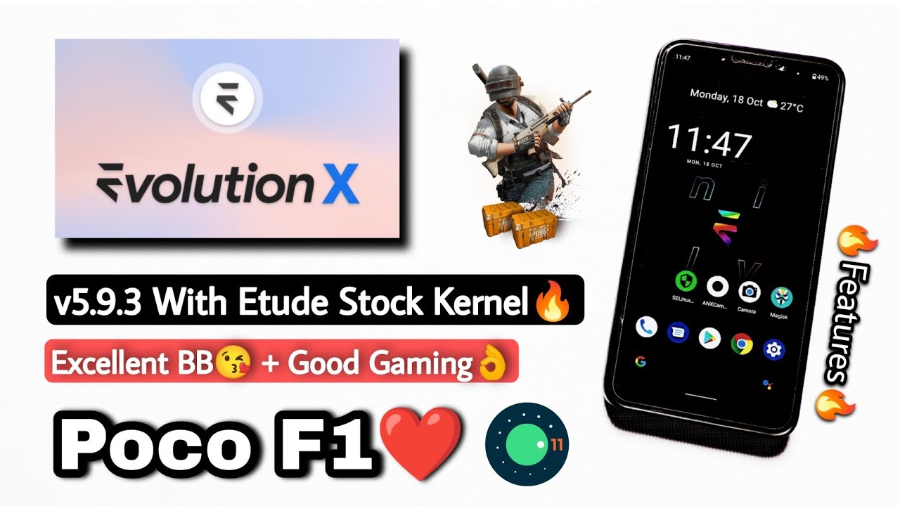 Evolution X Rom For Poco F1. Install Evolution X v5.9.3 Android 11 Rom ...