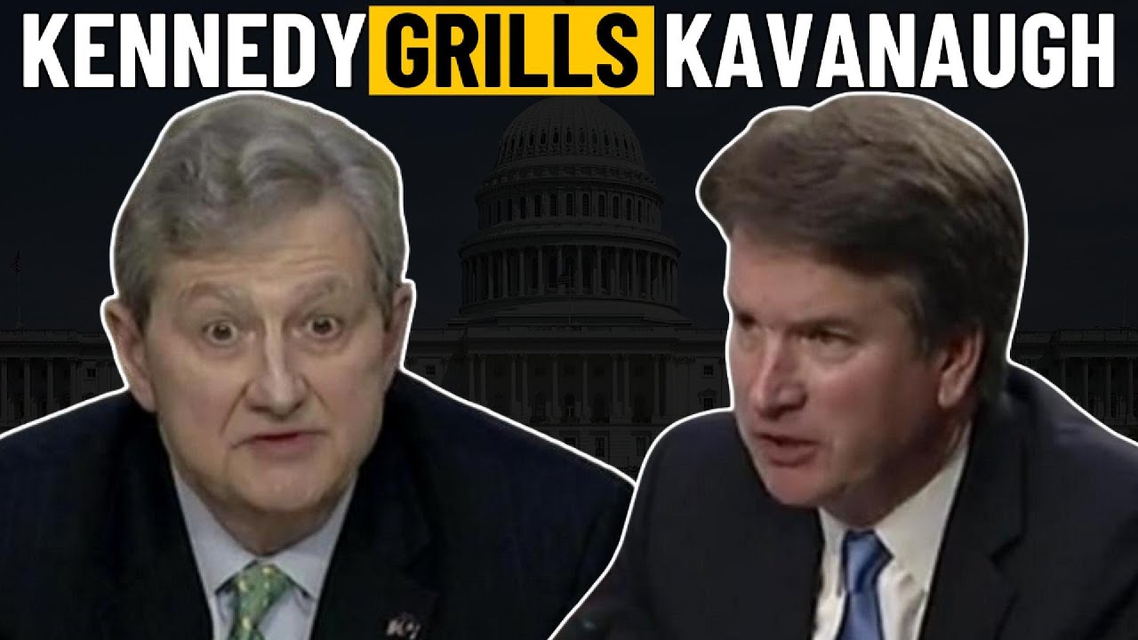In Front of God and Country—Kennedy Grills Kavanaugh - YouTube