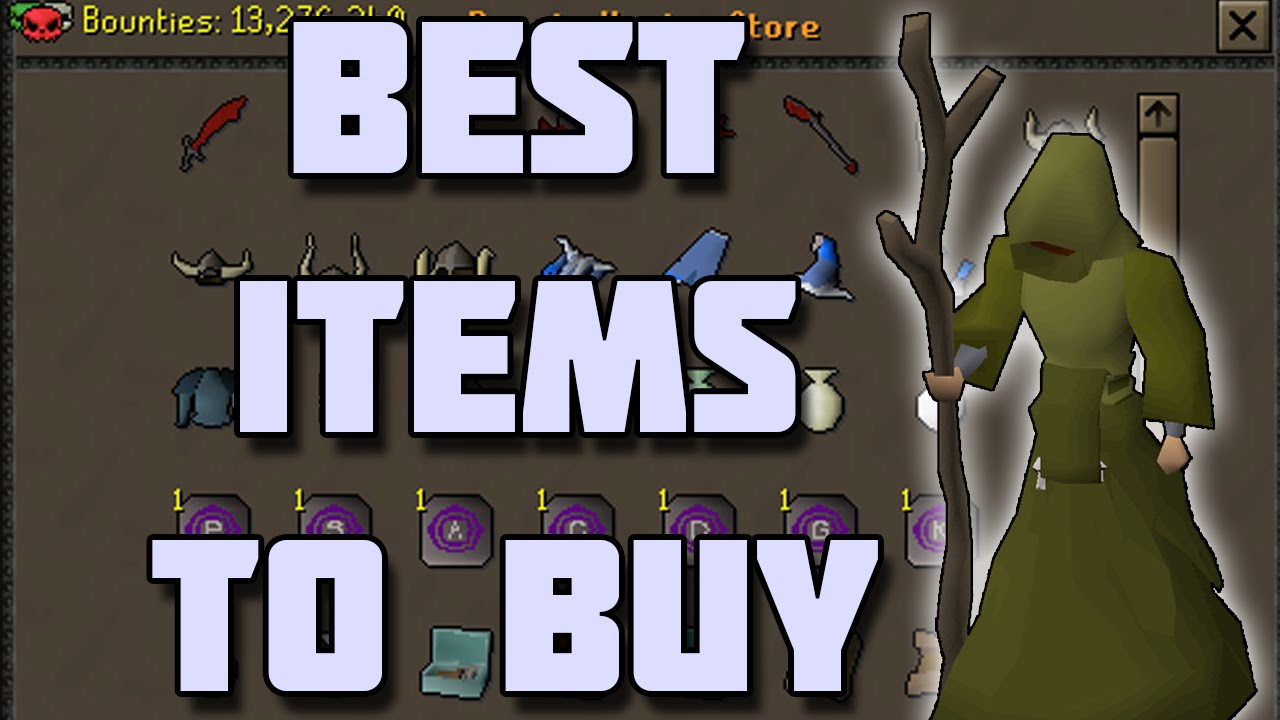 What Should You Buy In The Bounty Hunter Shop? - Oldschool Runescape ...