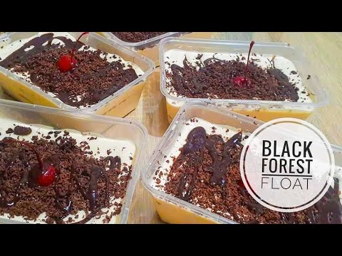 Black Forest Graham Float | Patok na Negosyo | Easy Black Forest ...