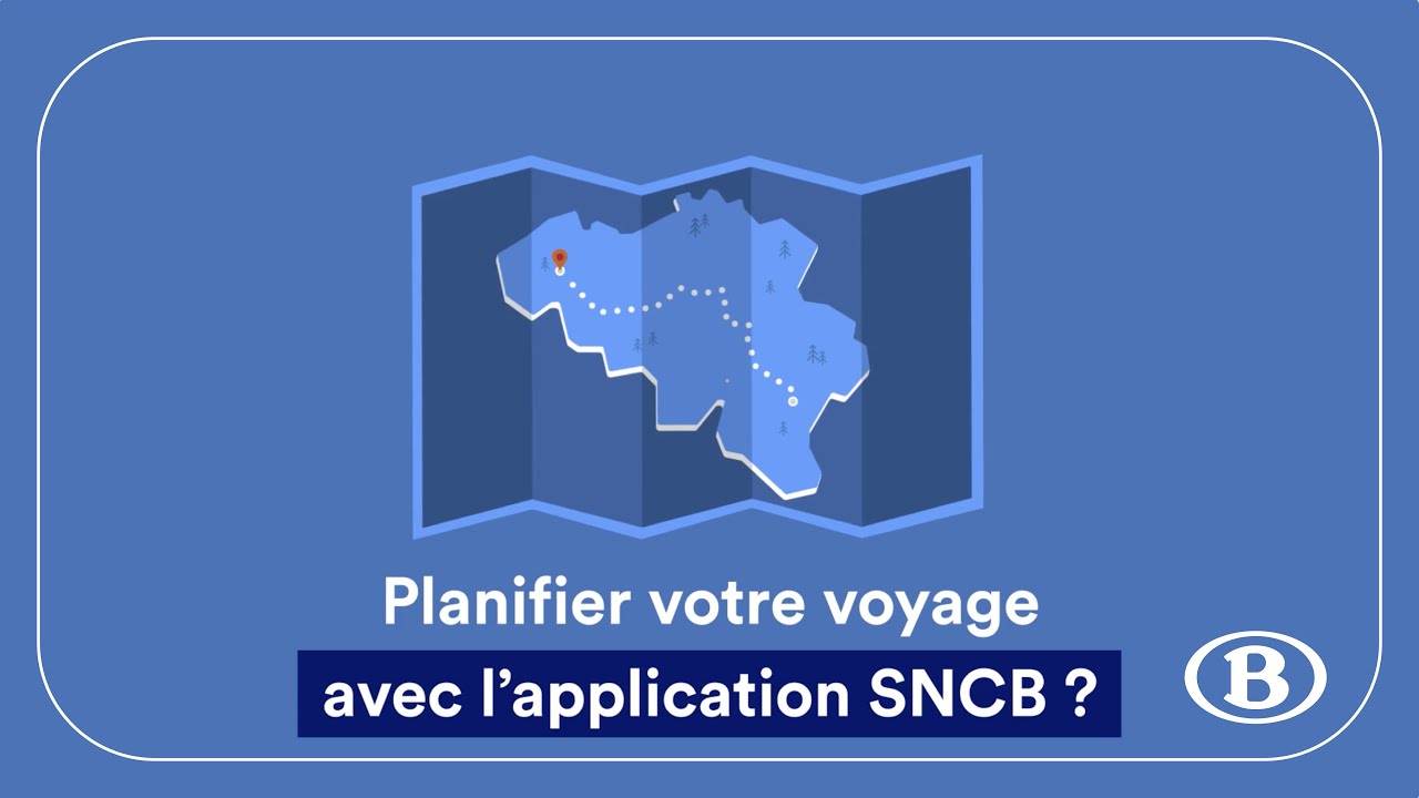 Comment planifier mon voyage sur l'app SNCB ? - YouTube