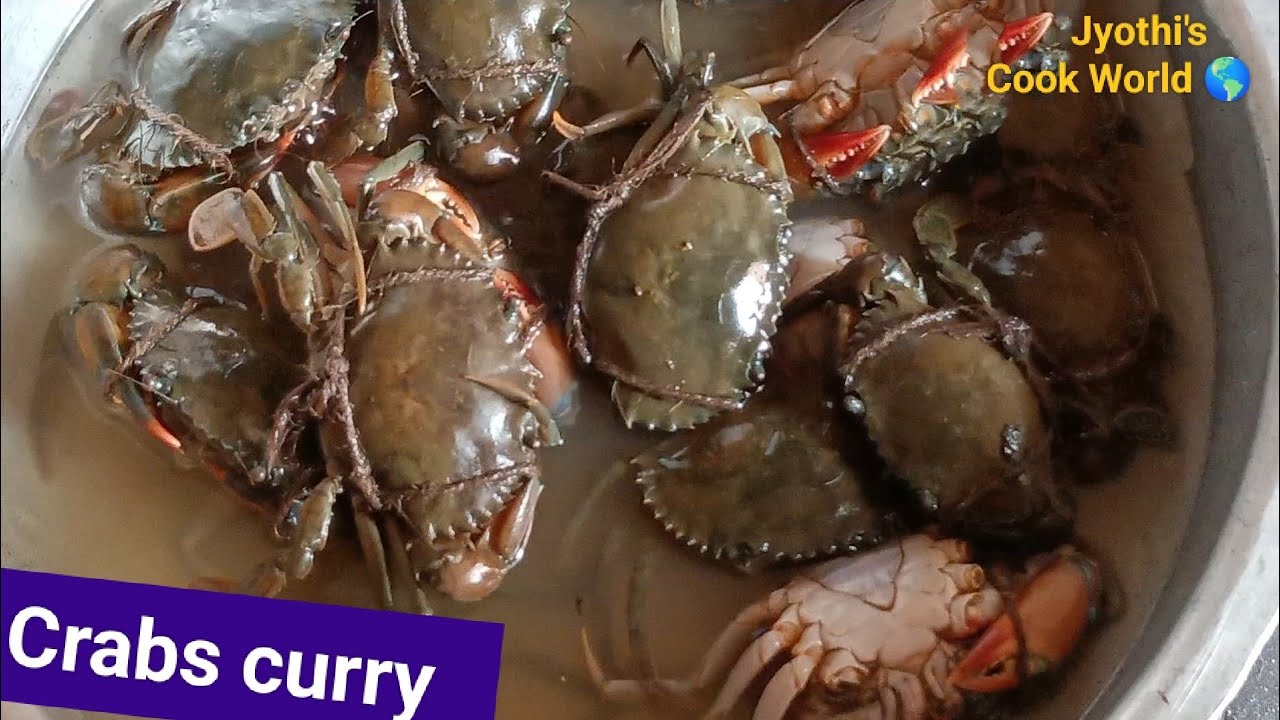 Peethala Pulusu / Crabs Curry / How to make crab curry in an easy way recipe - YouTube