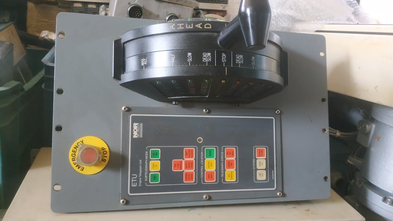 NOR CONTROL ETU WITH GEAR | ENGINE TELEGRAPH UNIT ETU003 8200014 99-OSL ...