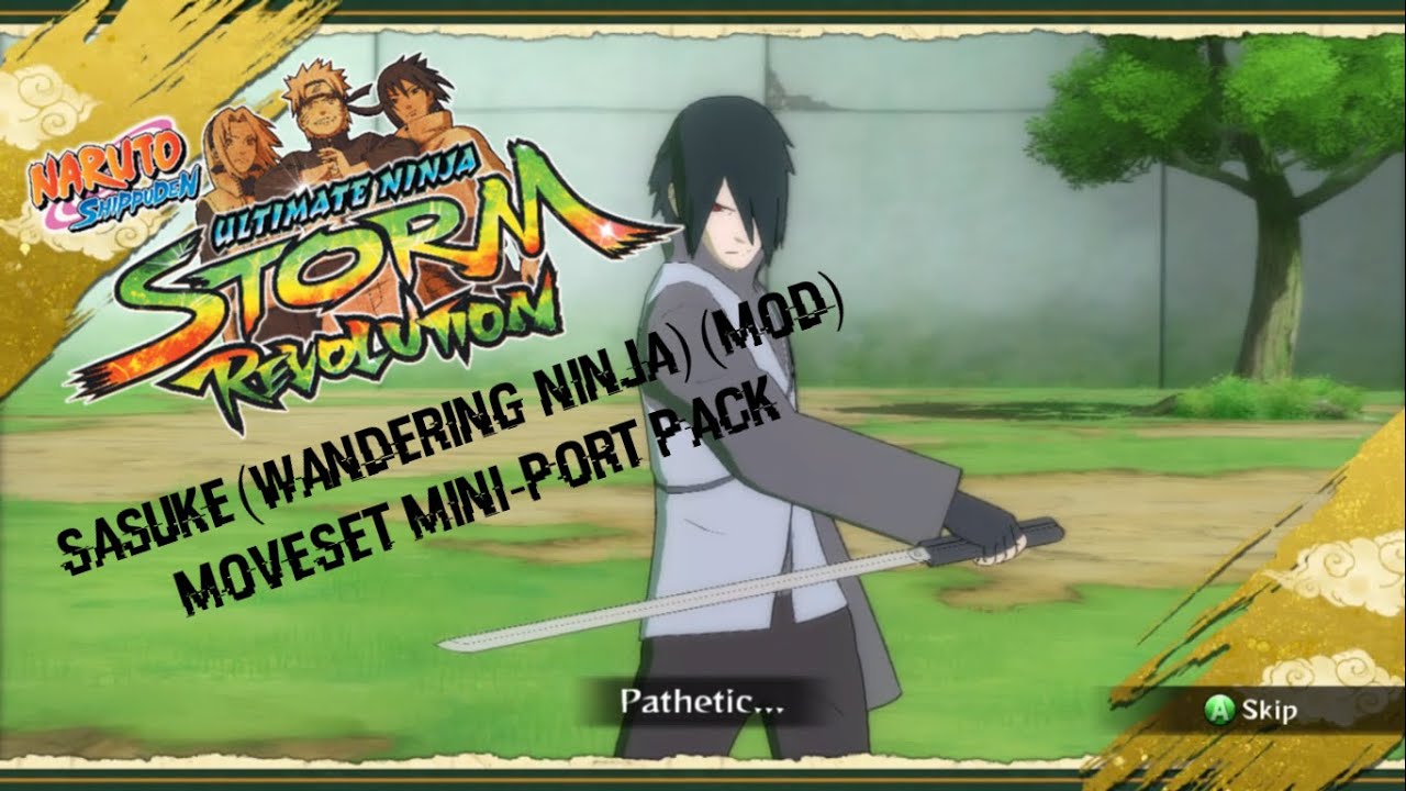 Naruto Shippuden Ultimate Ninja Storm Revolution - Sasuke(Wandering ...