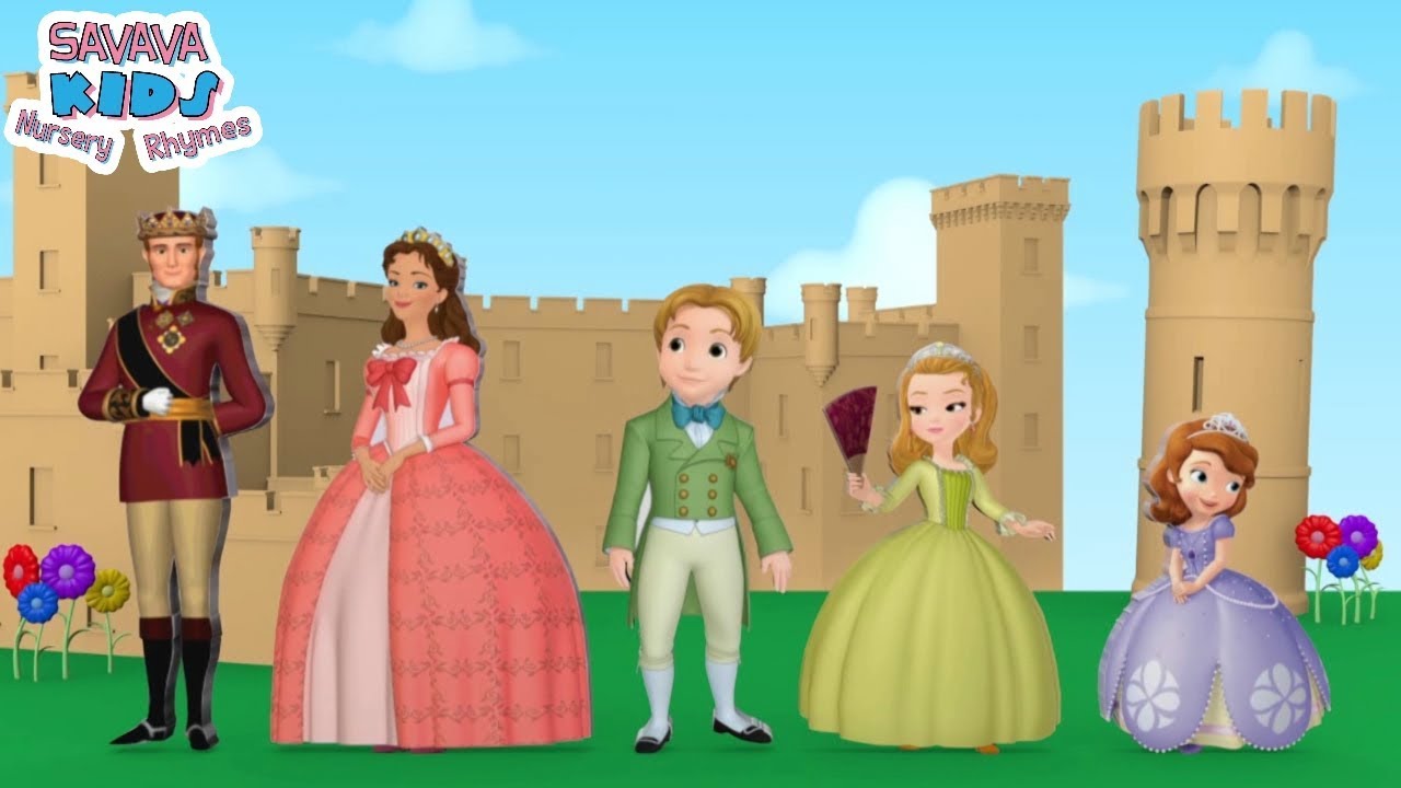 SOFIA and Family 3D Animation Finger Family Song For Children and Kids ...