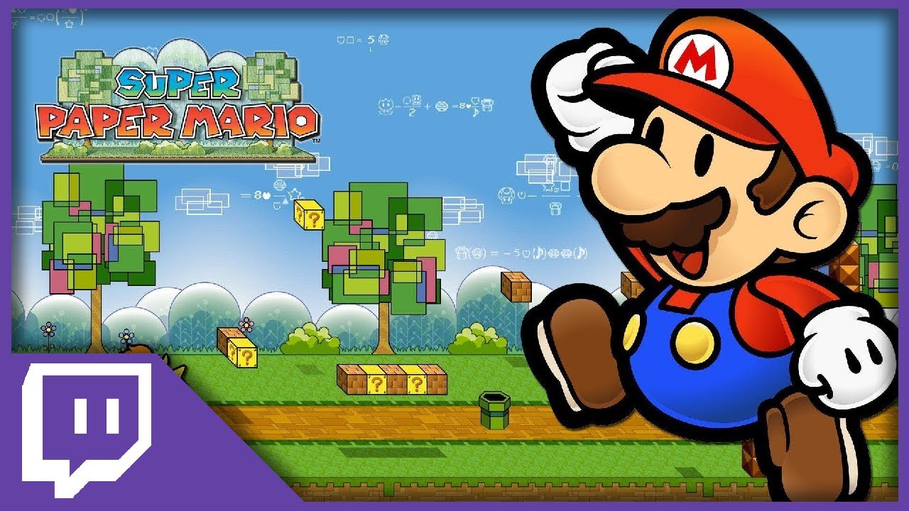 Very lost and very confused - Super Paper Mario PART 3 - YouTube