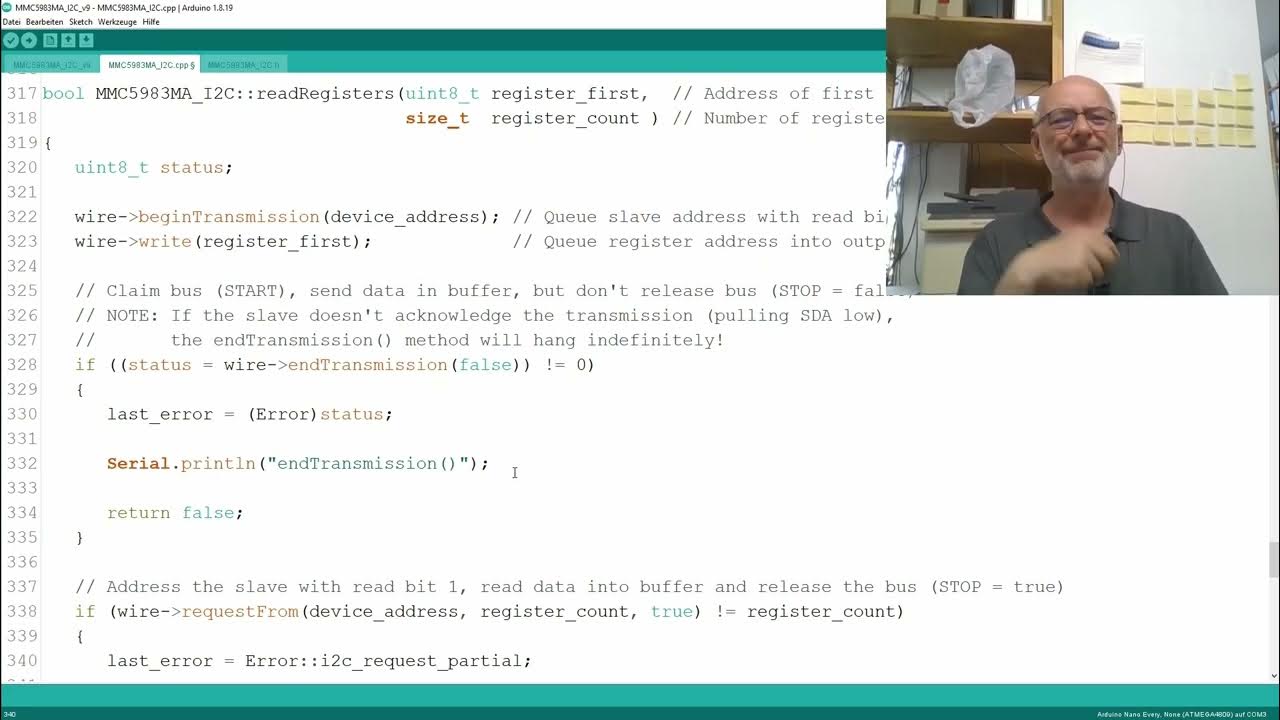 MEMSIC MMC5983MA 3-Axis Digital Compass & Arduino MCU – The Details (9 ...